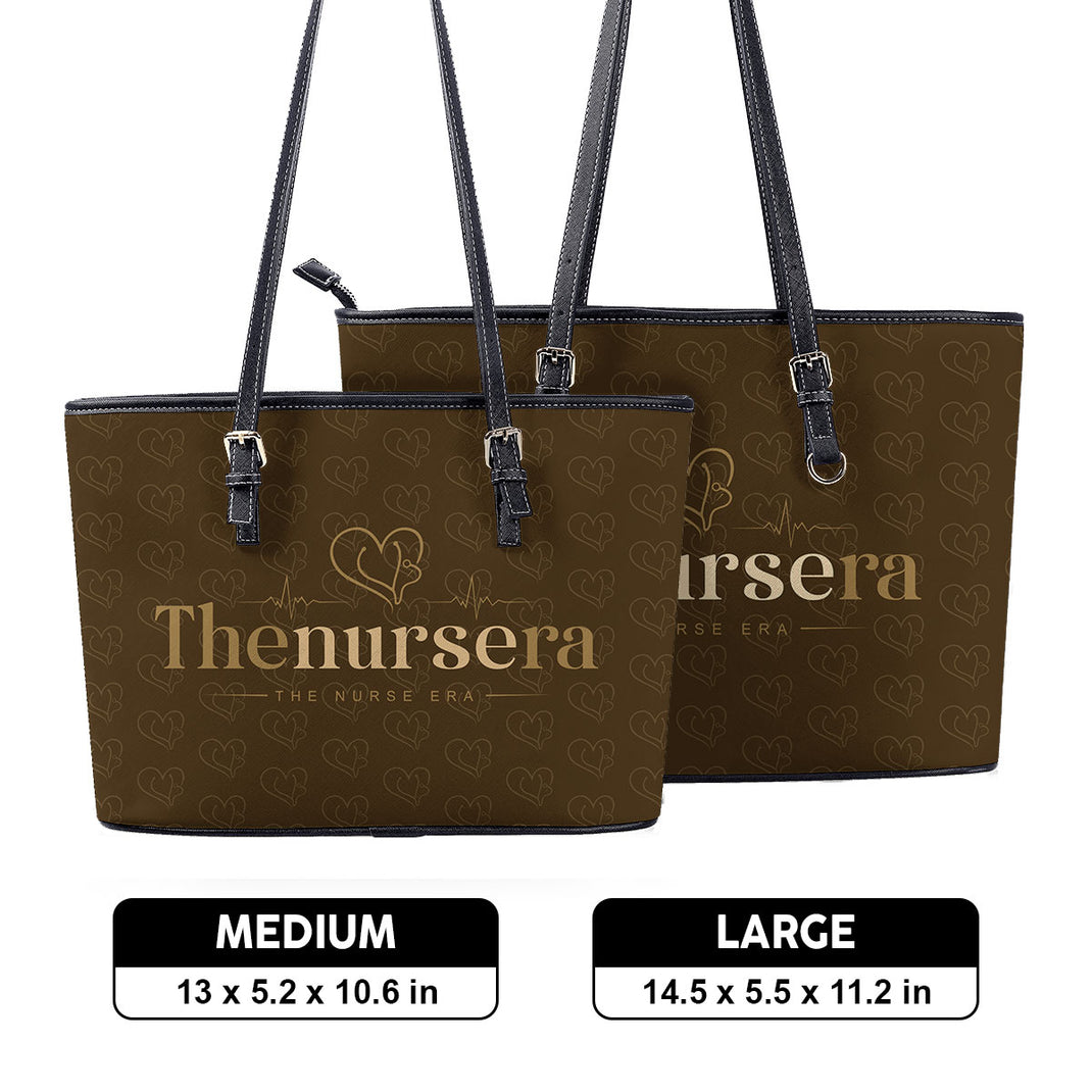 Nurse Timeless Style - Personalized Custom Nurse Leather Tote Bag Deal ...